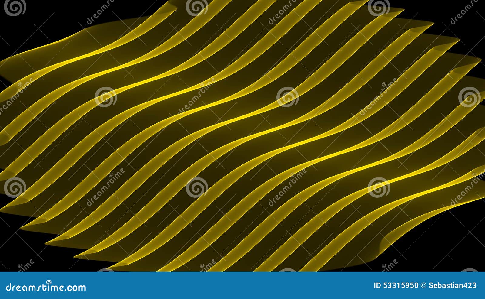 Golden Waves - Abstract 4K Ultra HD Wallpaper Royalty-Free Stock ...