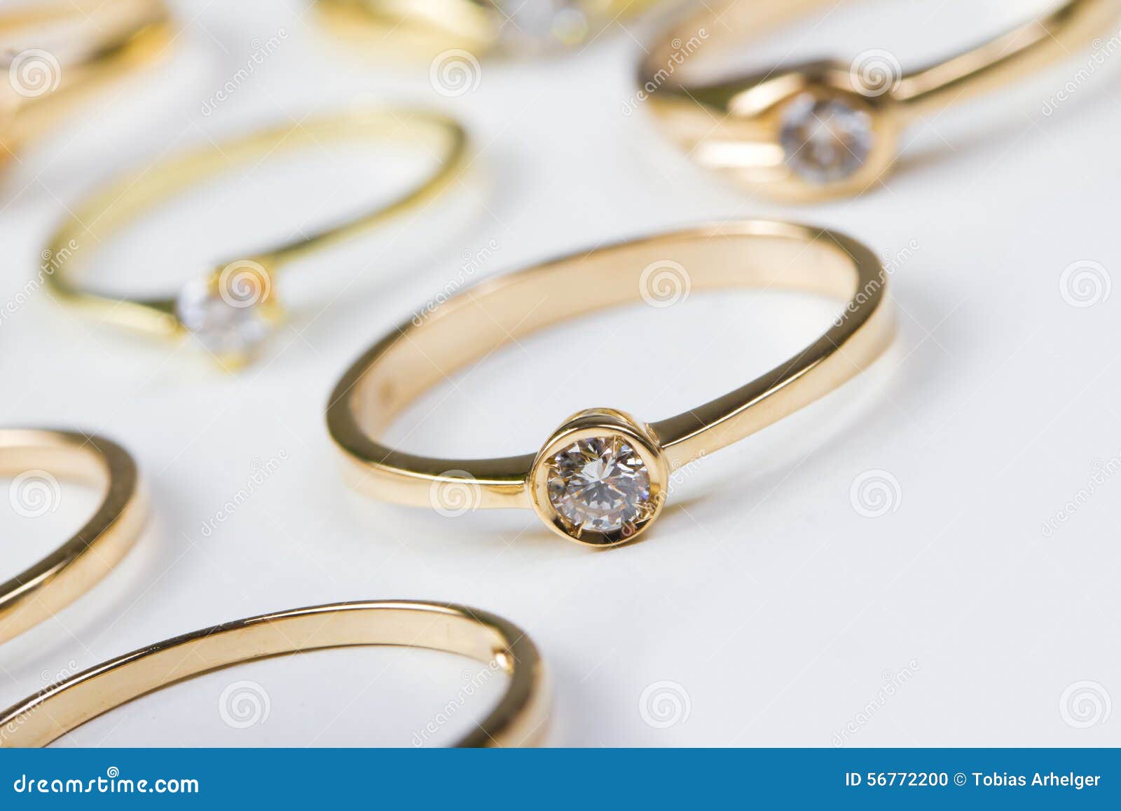 Golden wedding rings stock photo. Image of ceremony, pair - 56772200