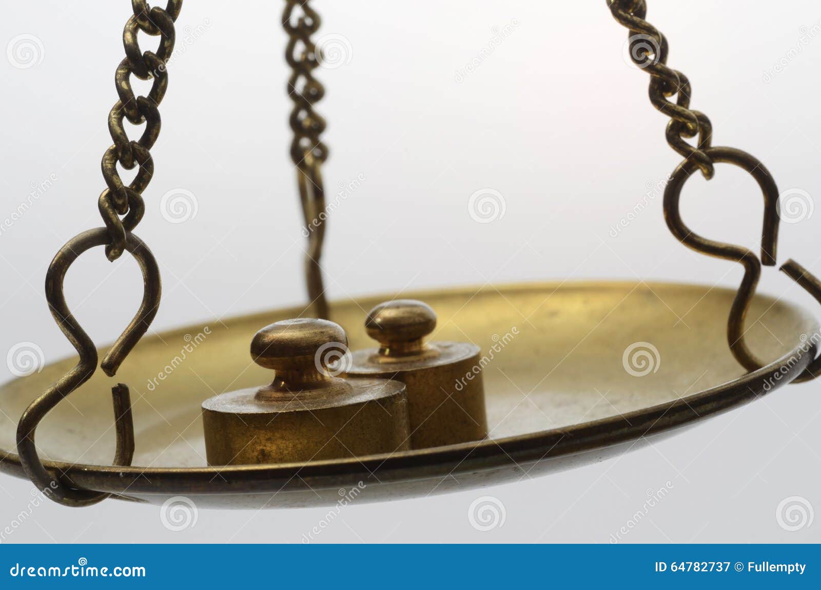 Golden weighing scale stock image. Image of ancient, pros - 64782737