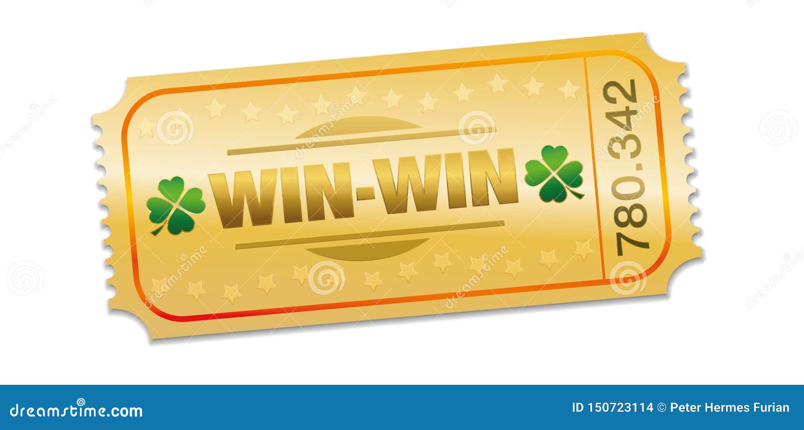 Winning Number Line Outline Icon Cartoon Vector | CartoonDealer.com ...