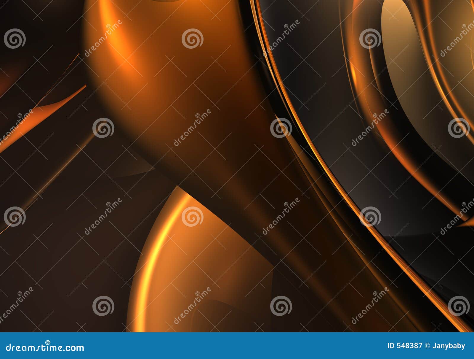 Golden wires stock illustration. Illustration of electronic - 548387