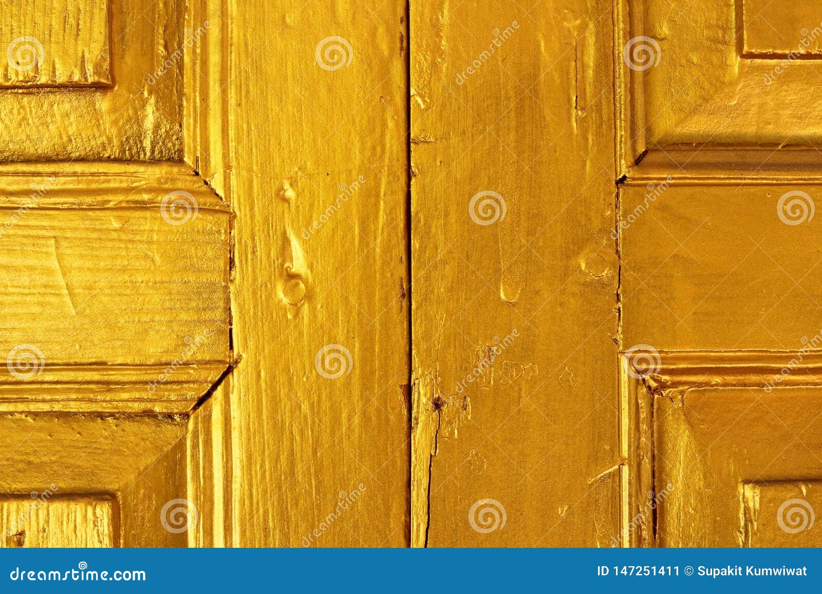 Golden wood door texture stock image. Image of brass - 147251411
