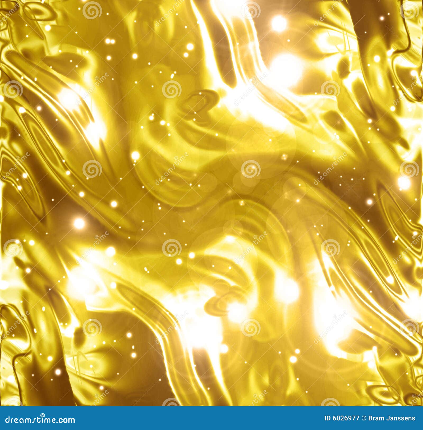 Golden Wrapping Paper or Satin Texture Stock Illustration ...