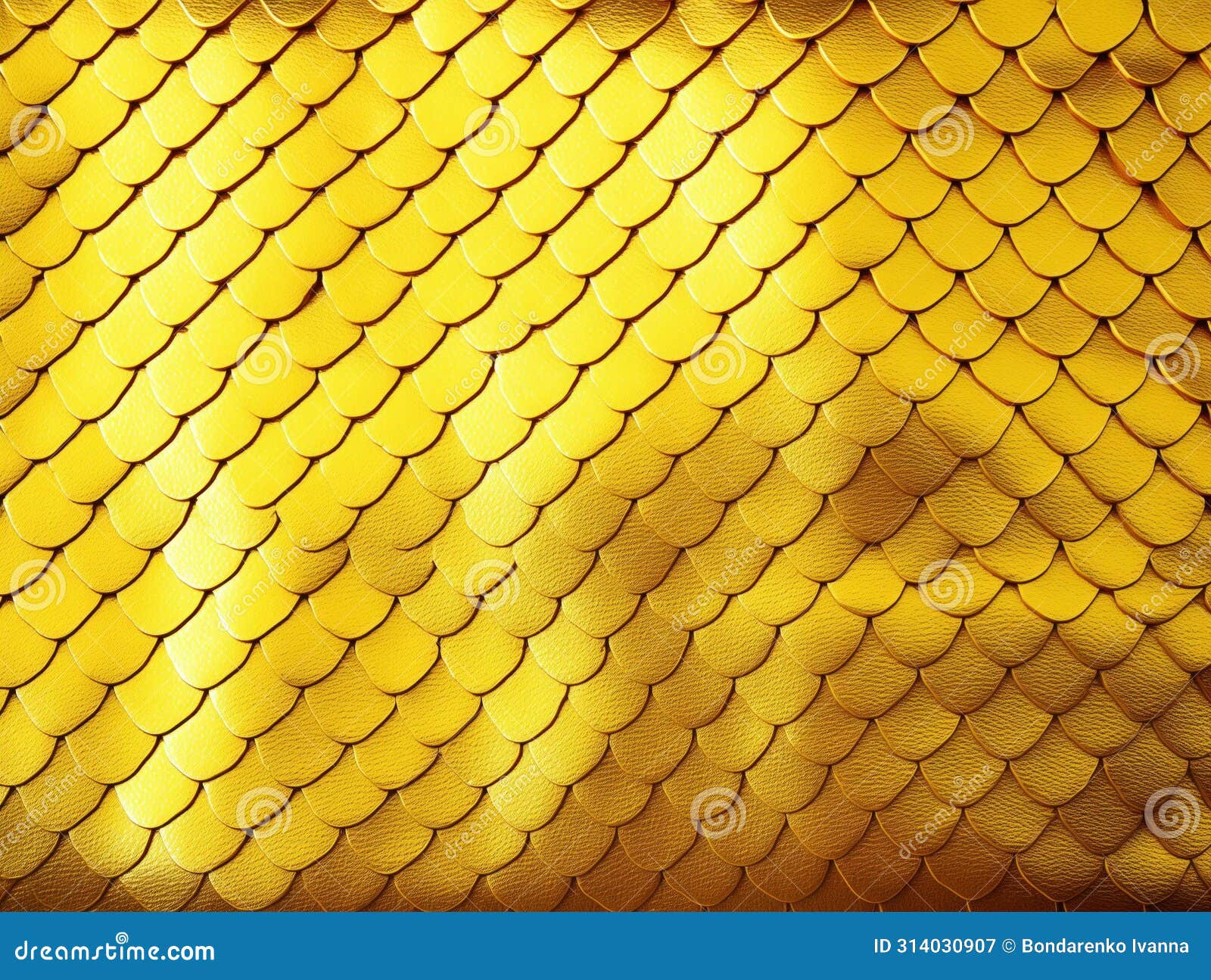 Golden Yellow Pattern with Fish Scale Abstract Texture Stock ...