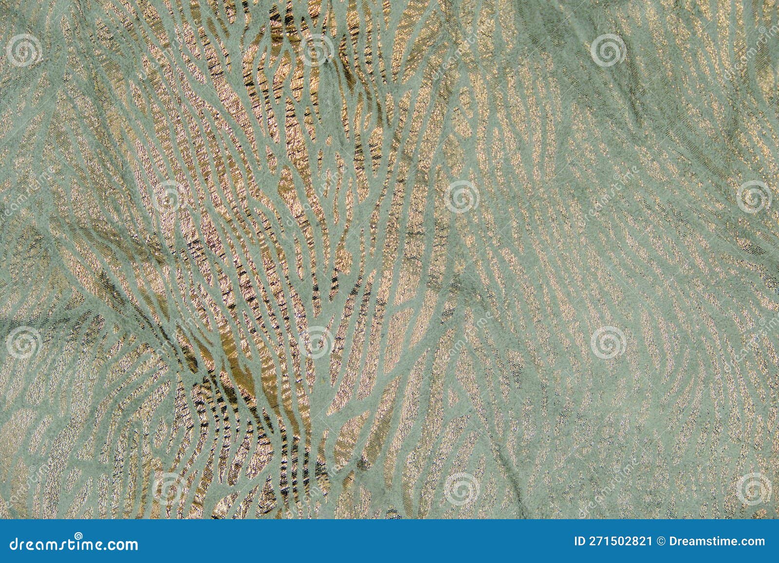 Golden Zebra Print Pattern Leather Cut As Background Textured and ...