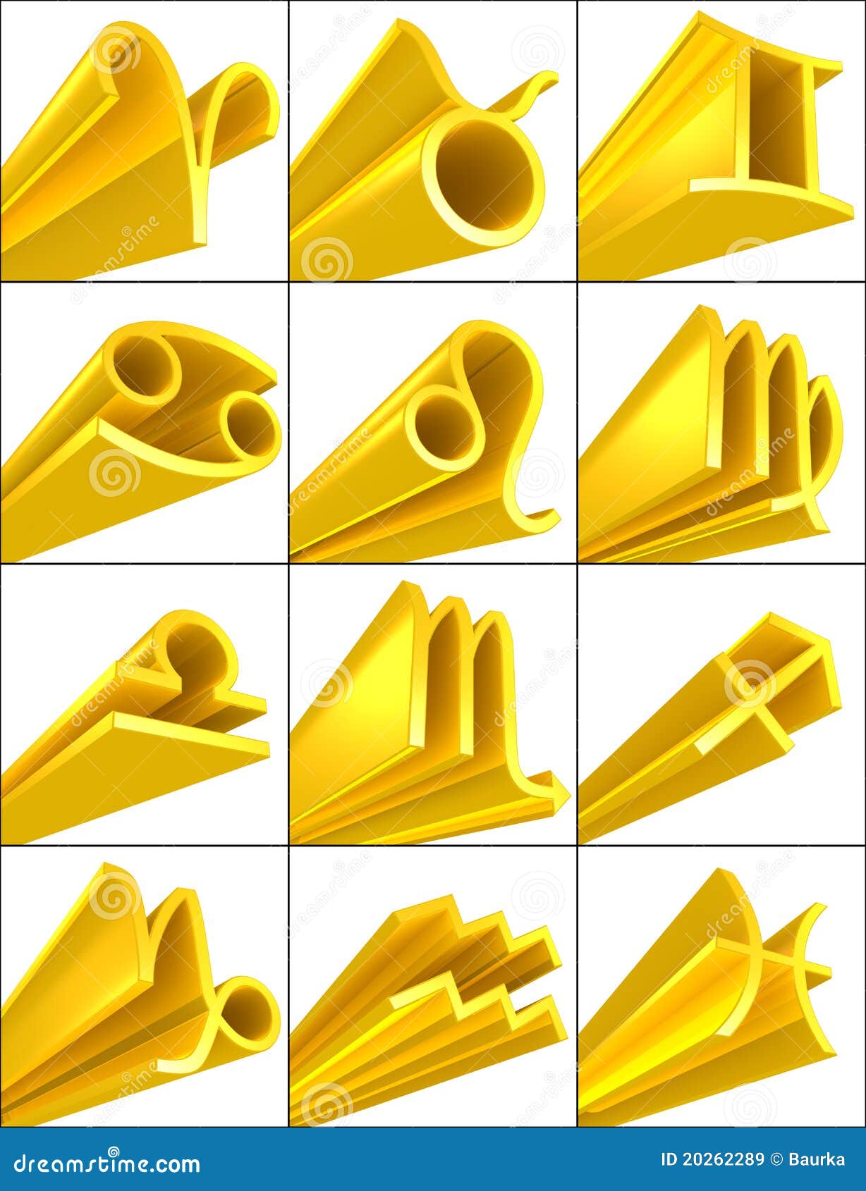 Golden Zodiac Symbols Set Stock Image | CartoonDealer.com #20262289