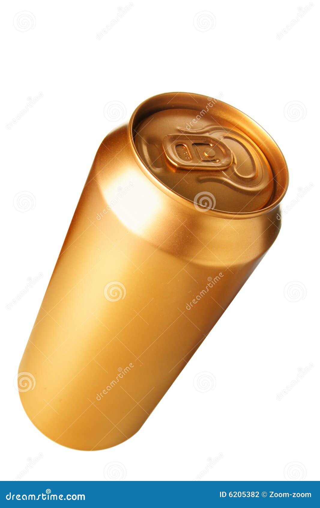 Goldene Bierdose stockfoto. Bild von hintergrund, gold - 6205382