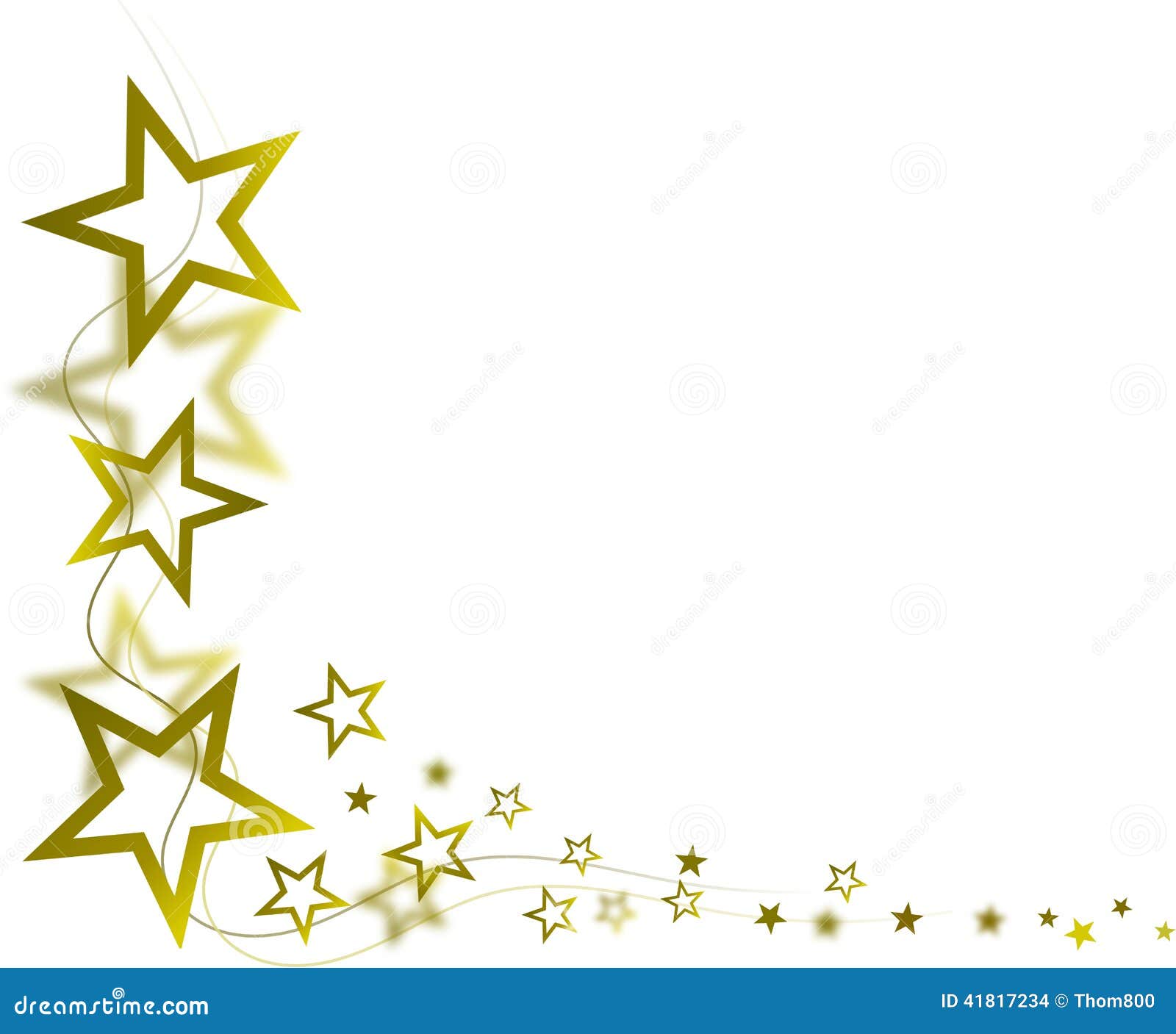 Goldene Sterne stock abbildung. Illustration von auszug - 41817234