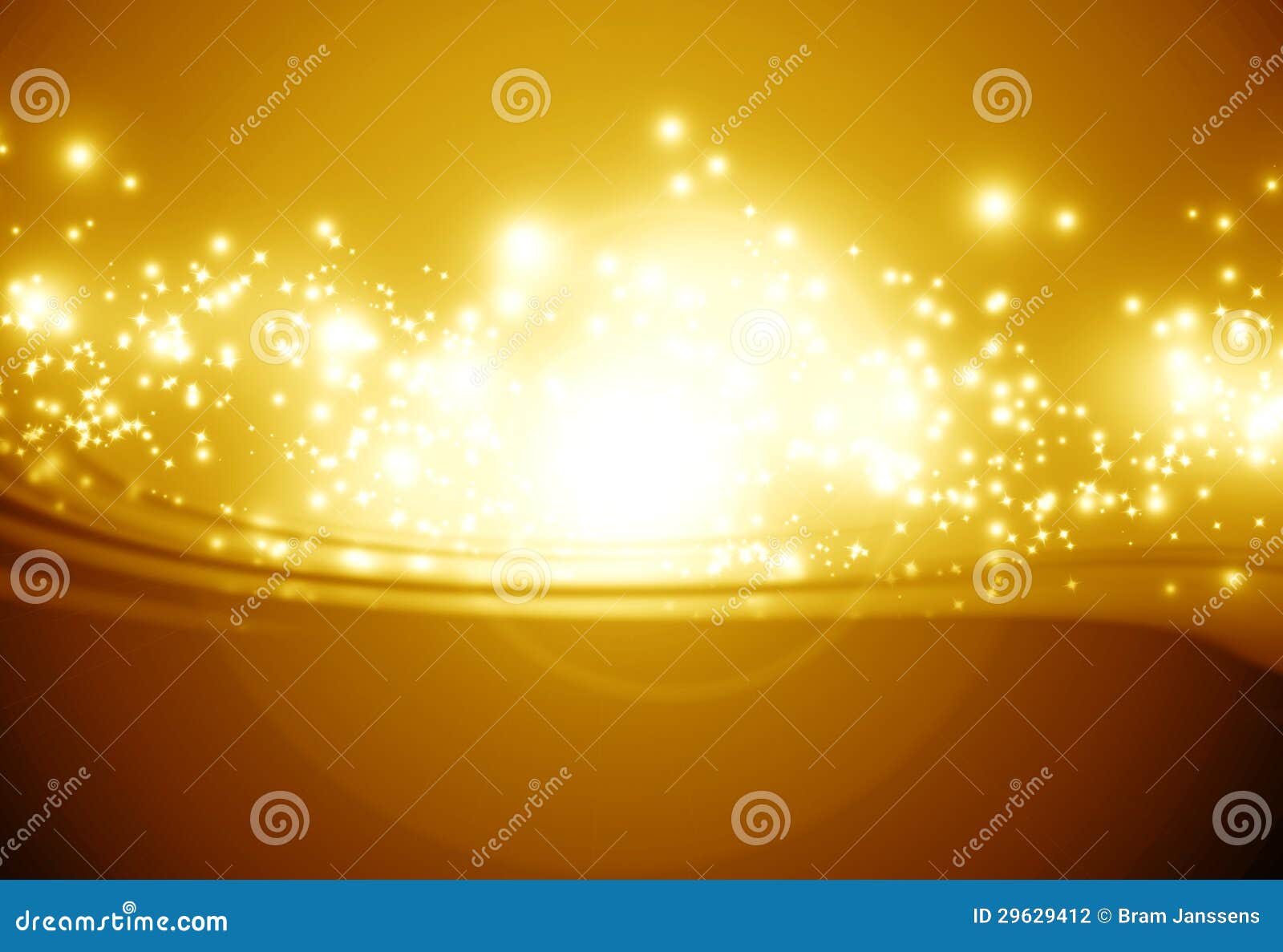 Goldener Funkelnder Hintergrund Stock Abbildung - Illustration von ...
