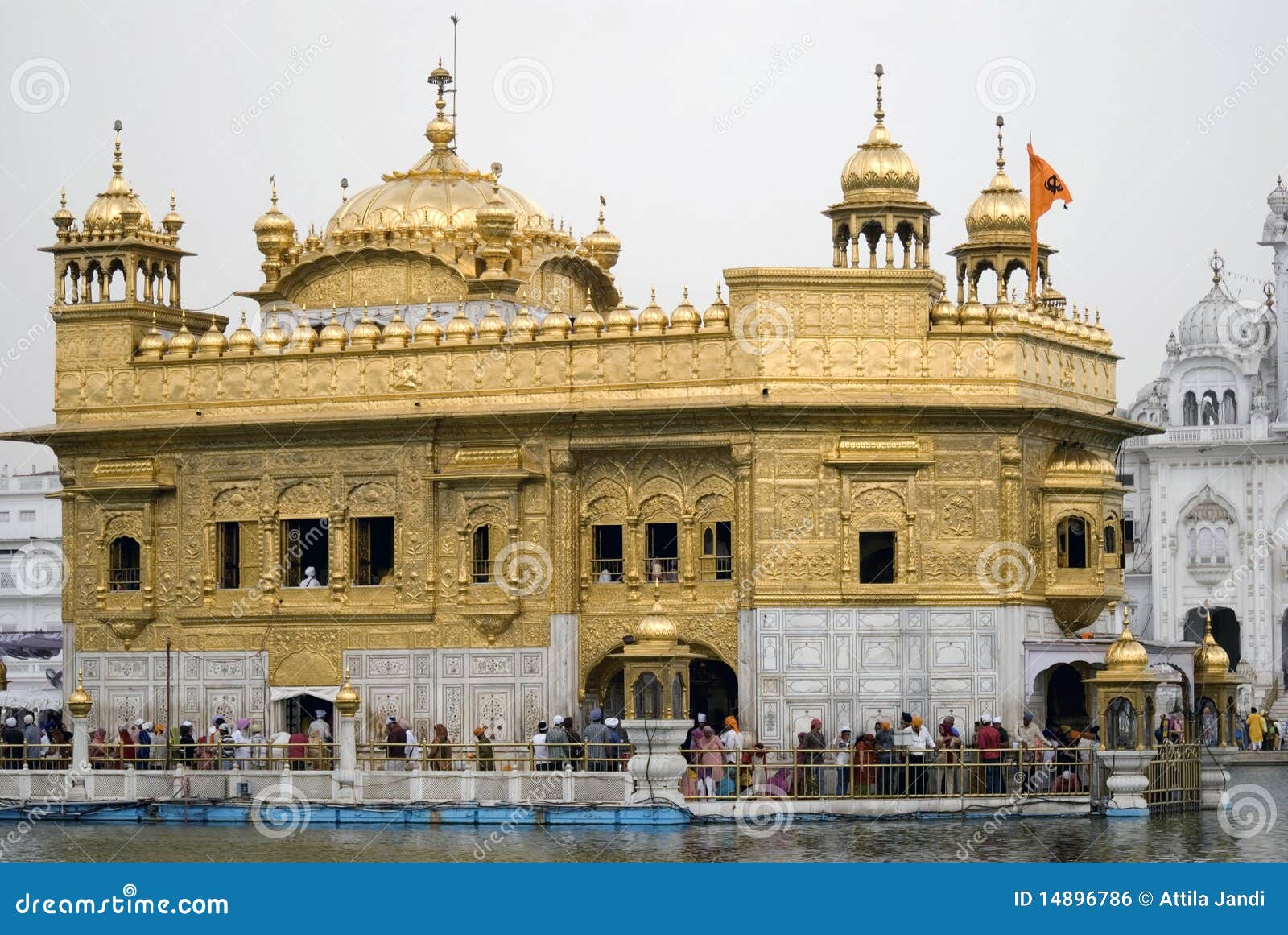Goldener Tempel, Amritsar, Punjab, Indien Redaktionelles Foto - Bild ...