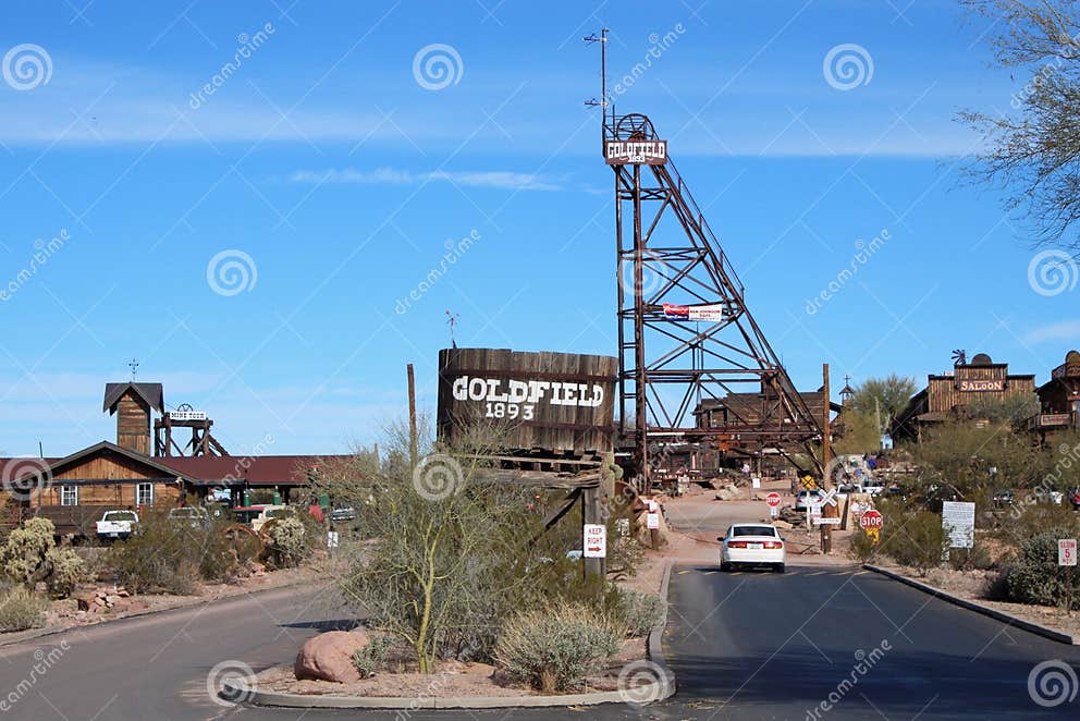 Goldfield, Arizona editorial photography. Image of ghost - 29233977