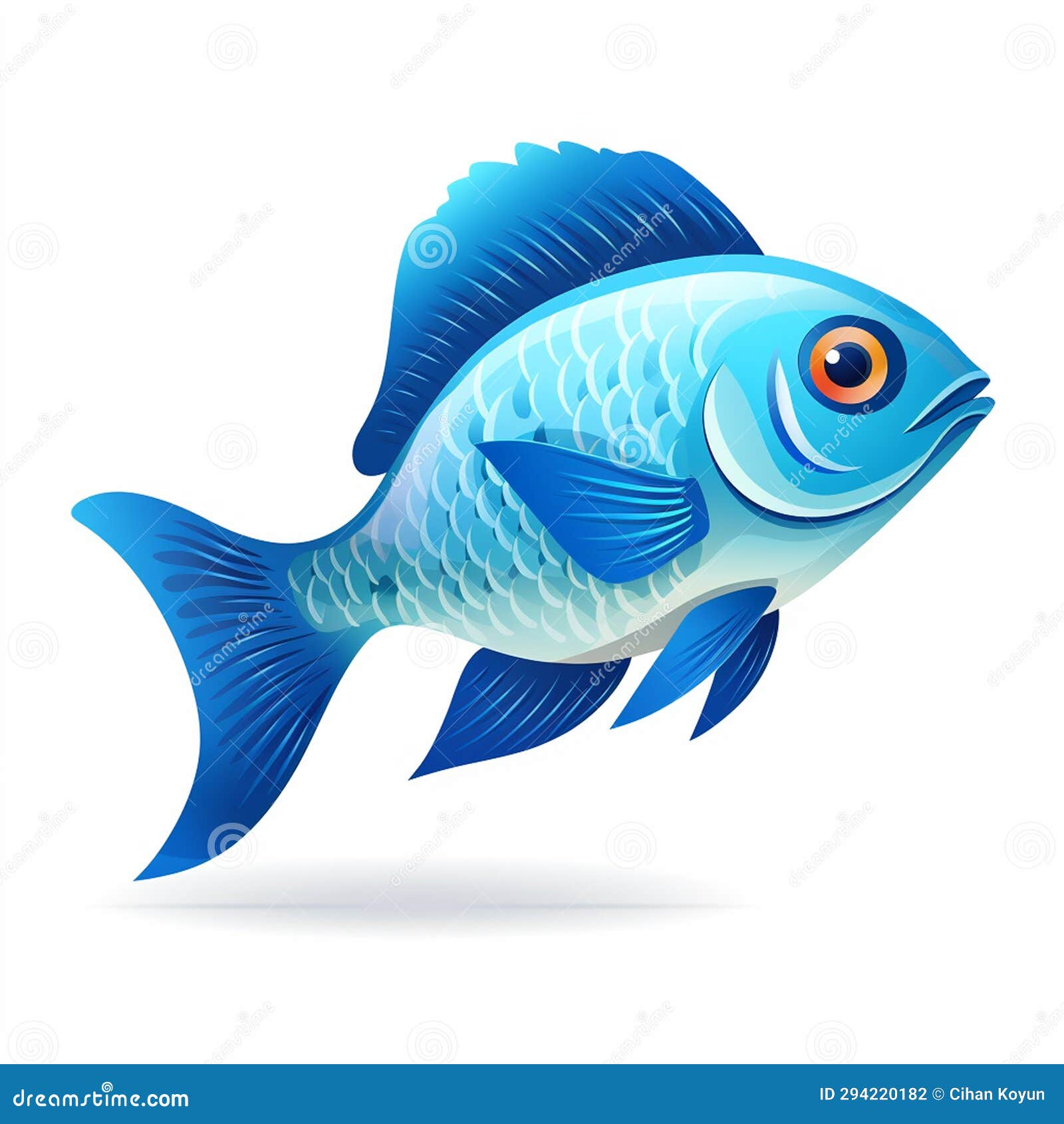 Goldfish Drawing Coloring Book Page Stock Image | CartoonDealer.com ...