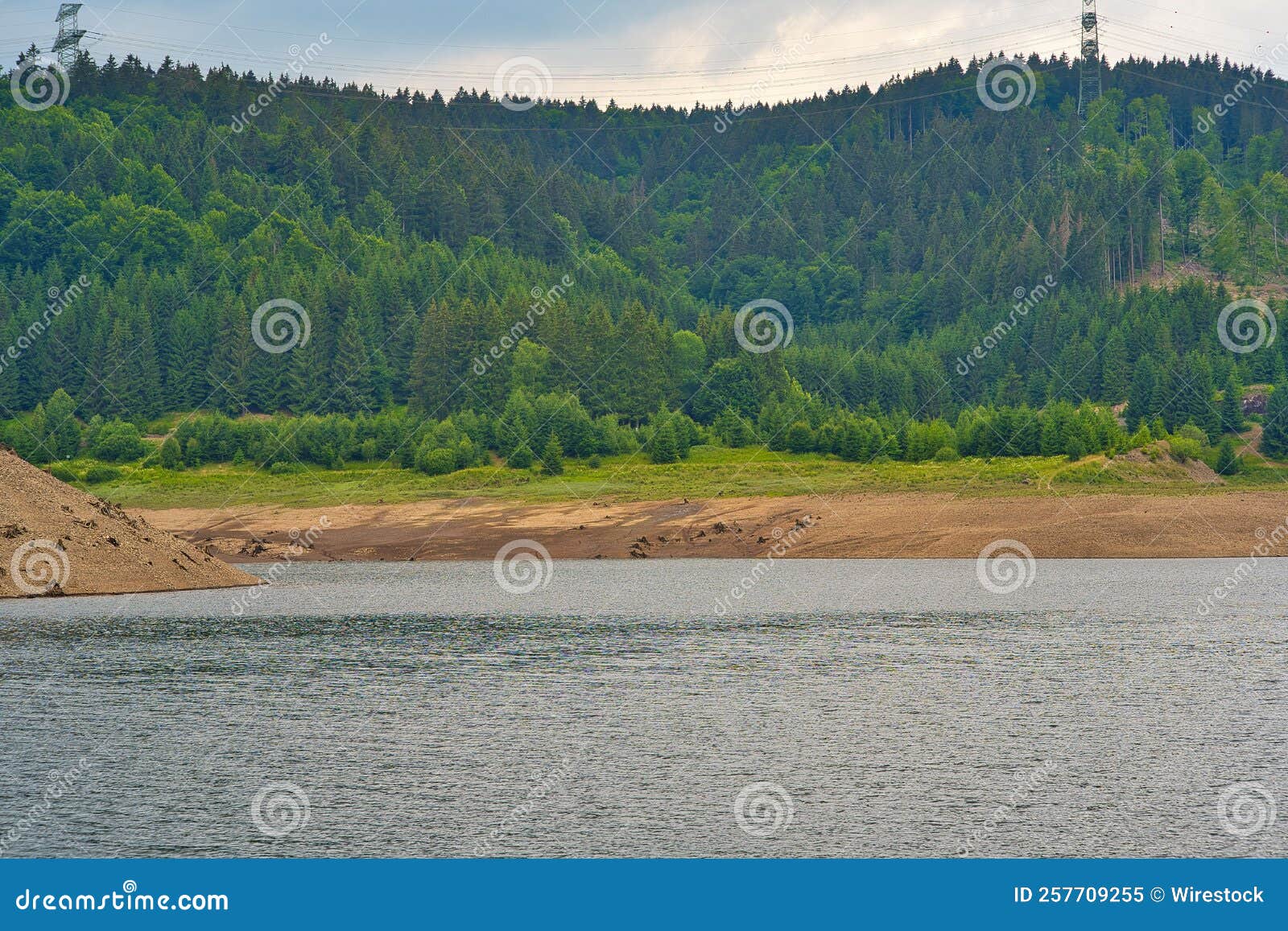 Goldisthal Pumped Storage Plant in the Thuringian Forest, Germany Stock ...