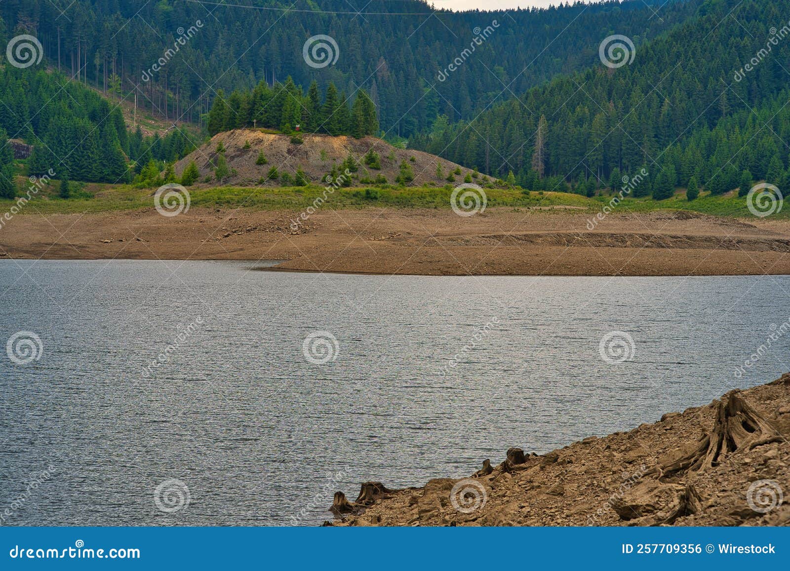 Goldisthal Pumped Storage Plant in the Thuringian Forest, Germany Stock ...