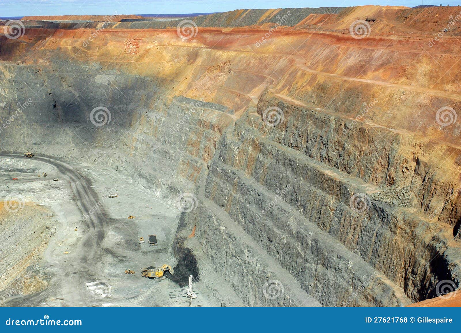 Goldmine of Kalgoorlie stock photo. Image of deep, huge - 27621768