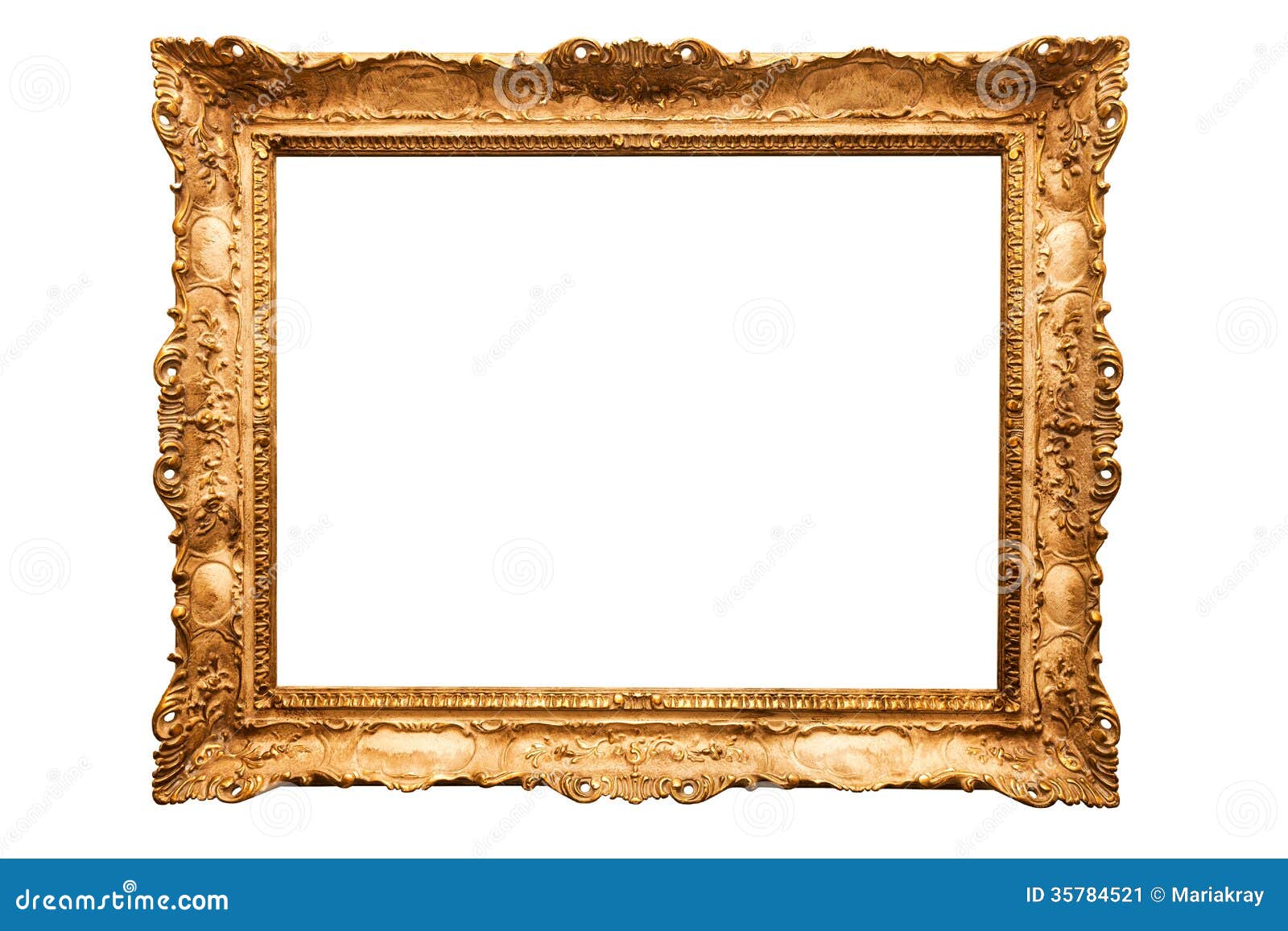Goldrahmen stockbild. Bild von dekoration, klassisch - 35784521