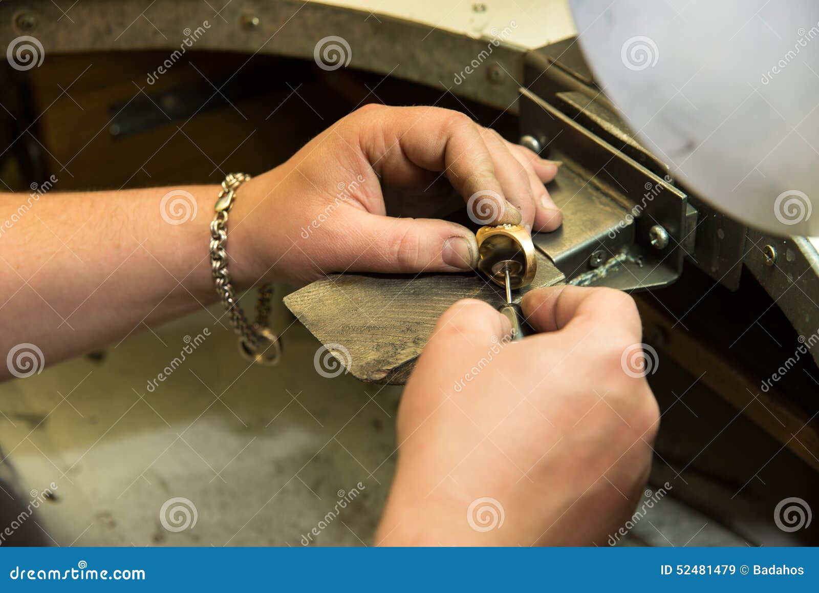 Goldsmith stock image. Image of metal, occupation, goldsmith - 52481479