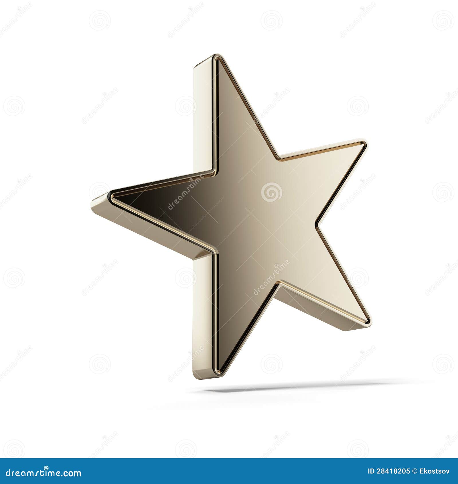 Goldstern stock abbildung. Illustration von weihnachten - 28418205