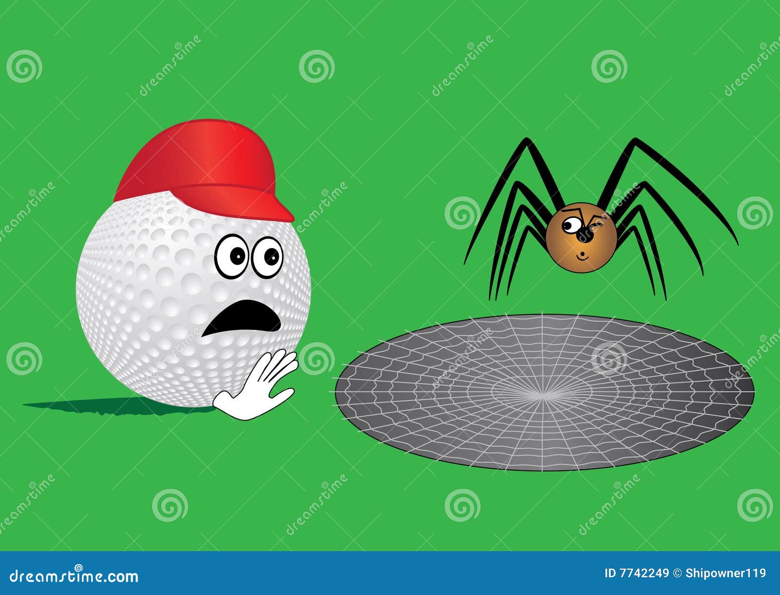 Golf Spider Stock Illustrations – 15 Golf Spider Stock Illustrations ...