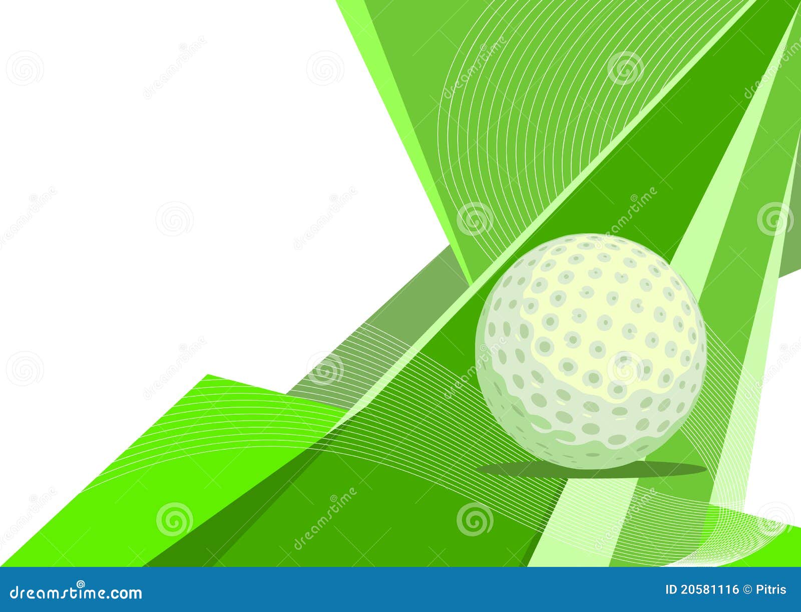 Golf, abstract design stock vector. Illustration of golf - 20581116