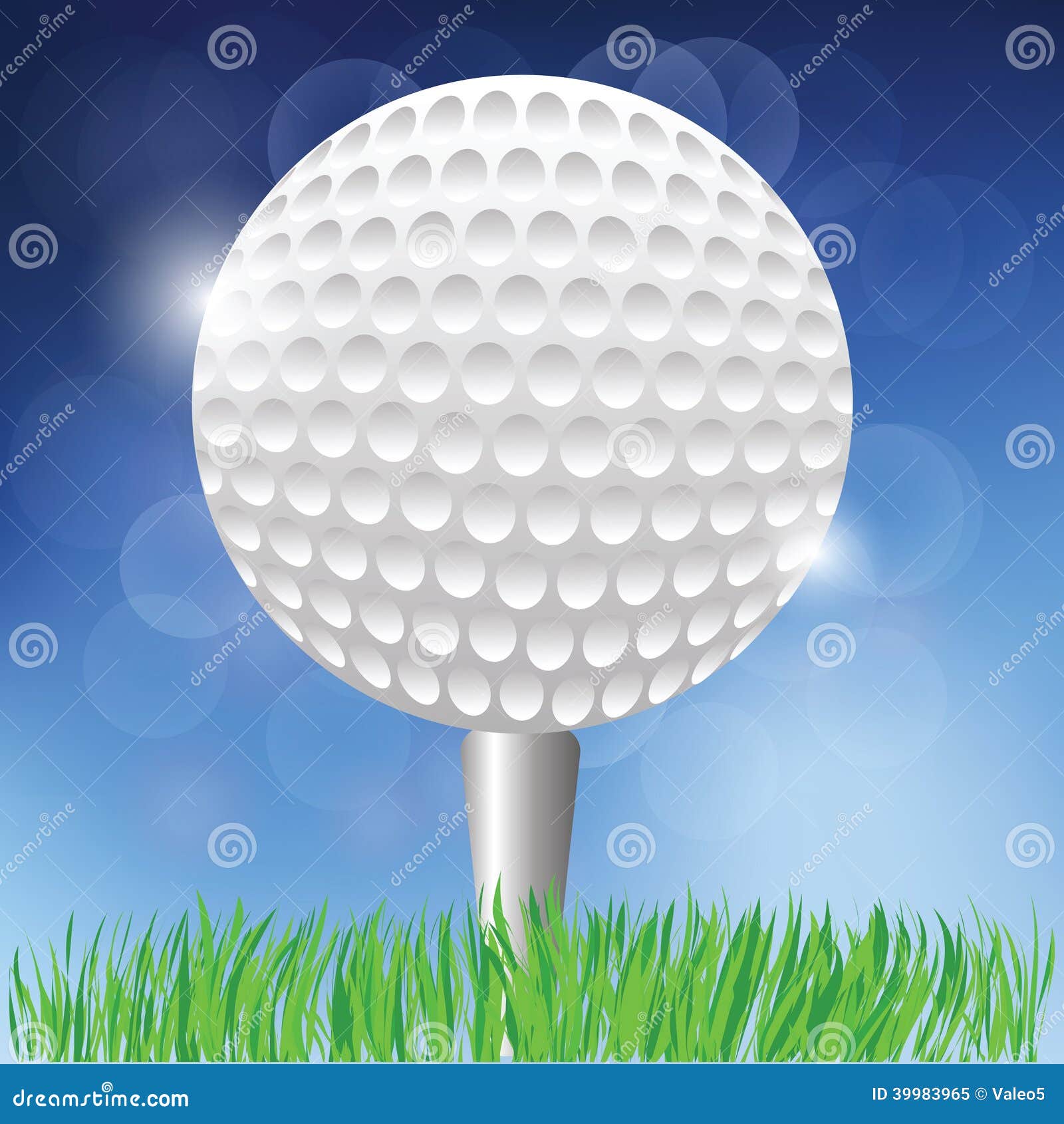 Golf background stock vector. Illustration of golf, design - 39983965
