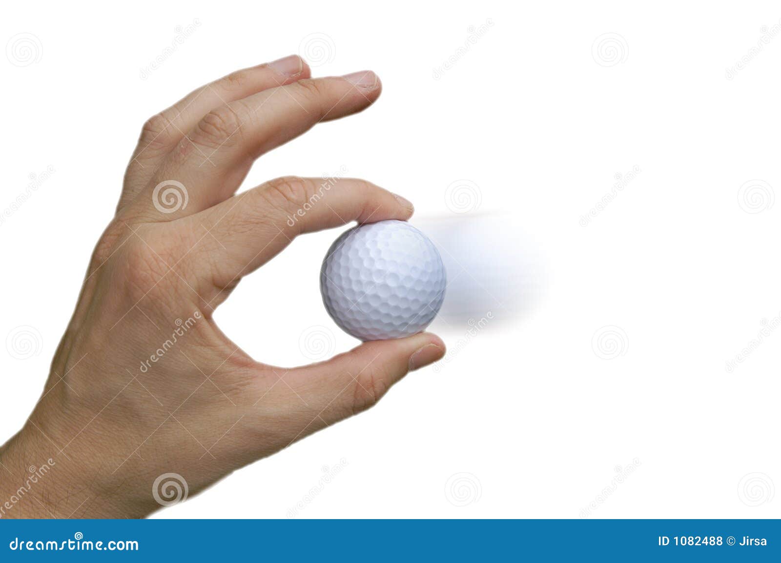 Golf ball stock photo. Image of hand, hold, sport, country - 1082488