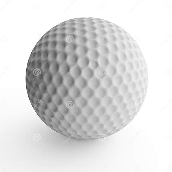 Golf Ball Stock Illustration Illustration Of Single 17977122