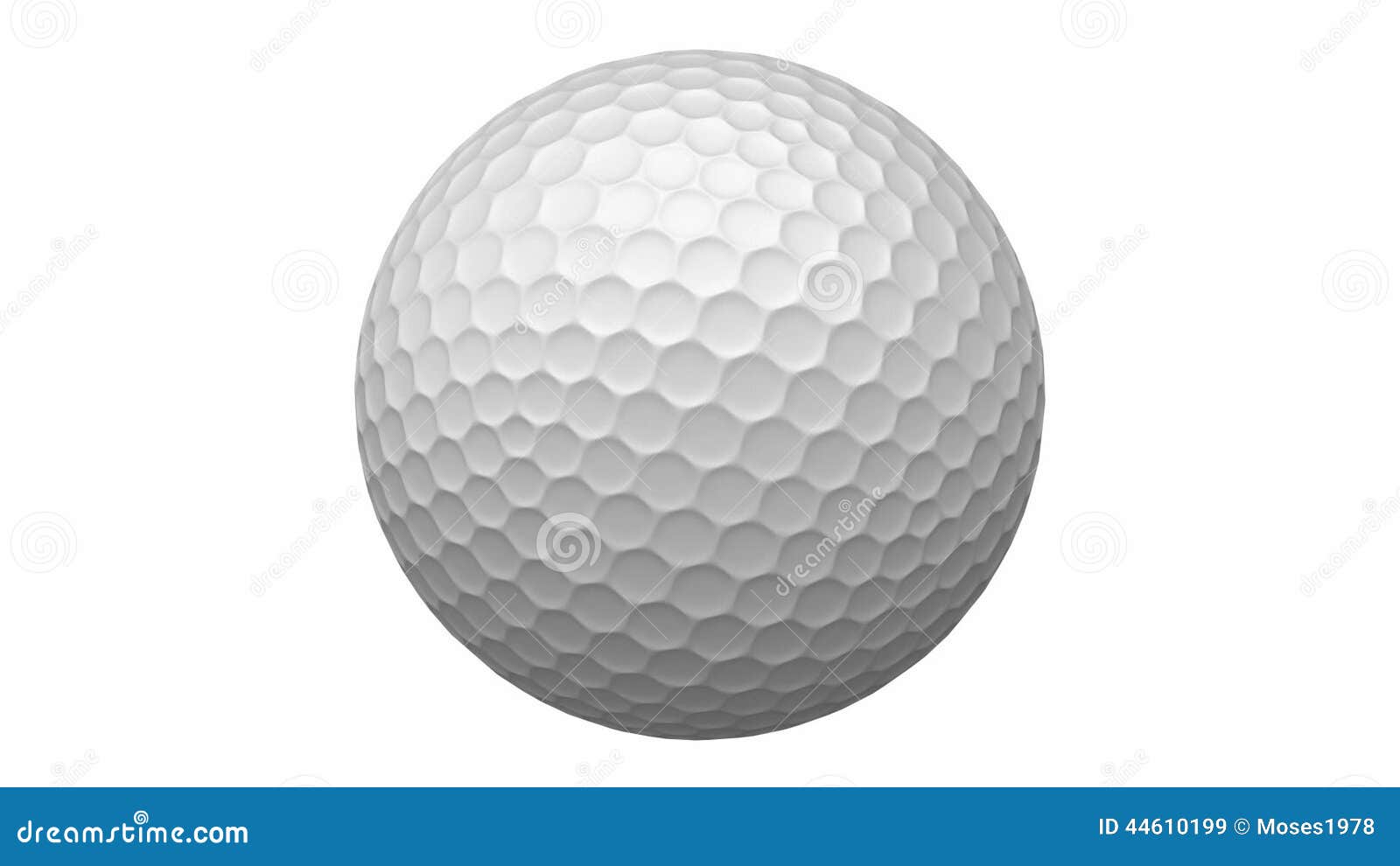 Golf ball stock video. Video of rolling, footage, animated - 44610199
