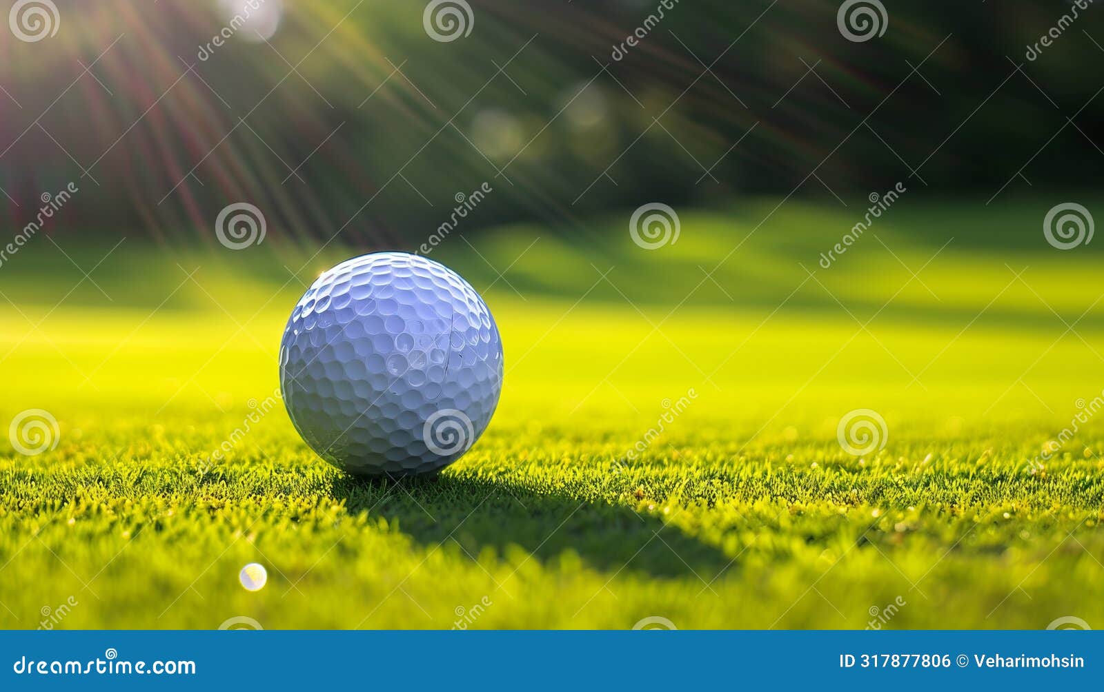 Golf Ball on Background, Icon Stock Illustration - Illustration of ...