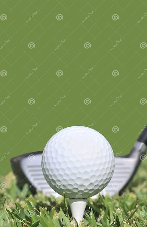 Golf Ball and Driver stock image. Image of sport, pastime - 8402977