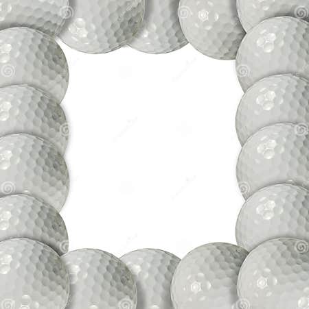 Golf ball frame stock photo. Image of frame, vertical - 10766494