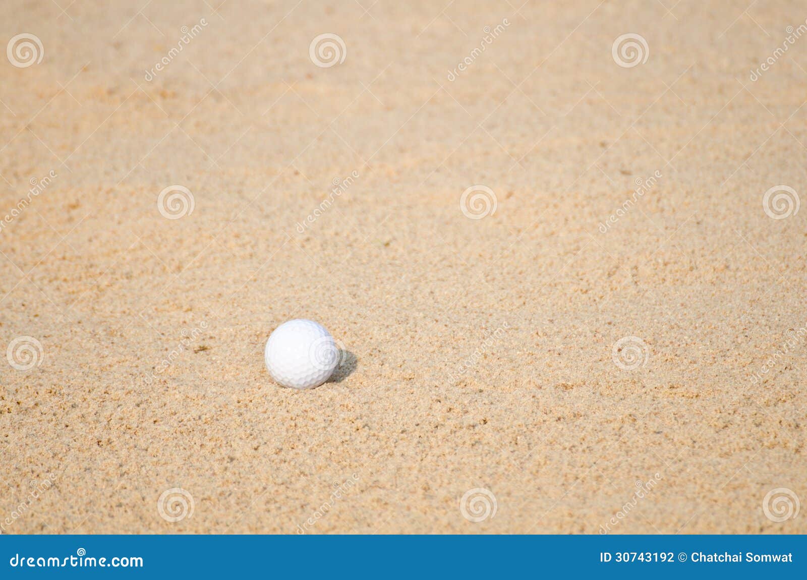Golf ball stock photo. Image of game, failure, shot, mistake - 30743192