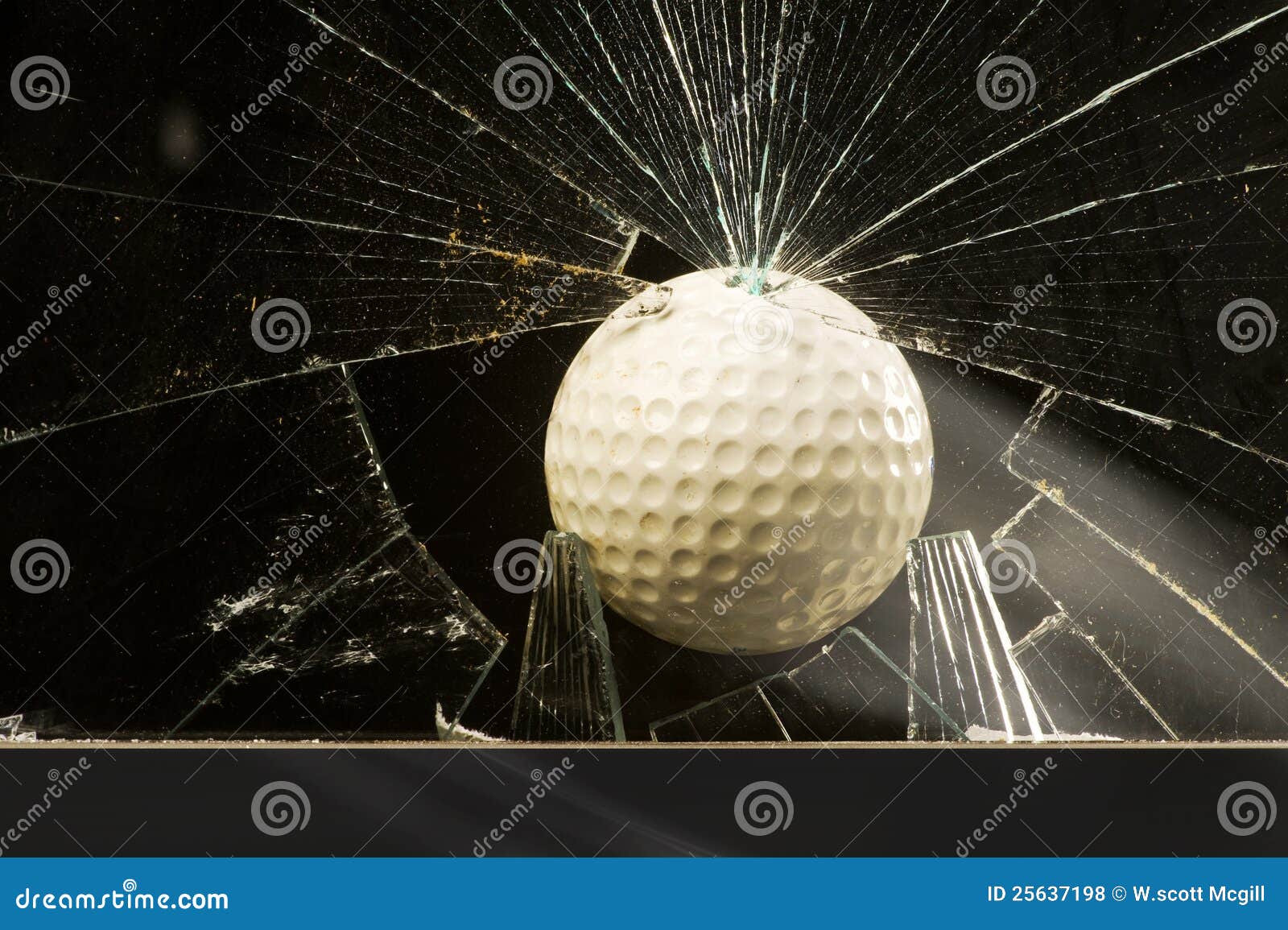Glass Ball Shattering