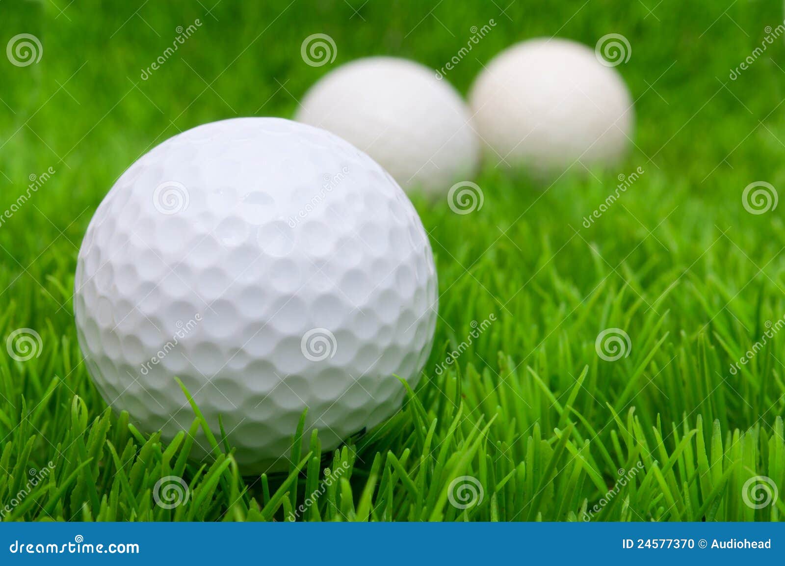 Golf Balls stock photo. Image of golfball, golf, balls - 24577370