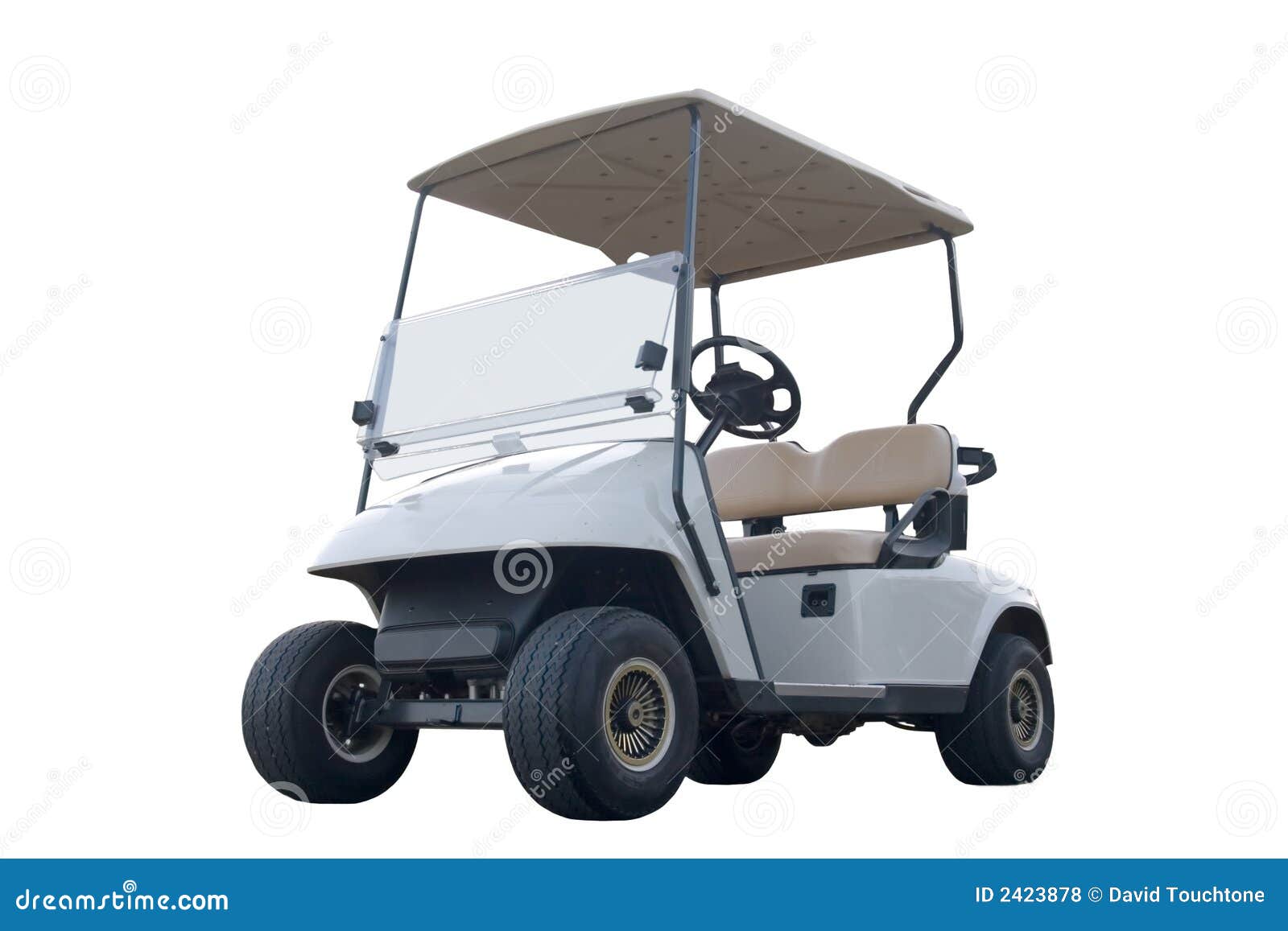 Golf Cart stock photo. Image of modern, white, carry, golf - 2423878