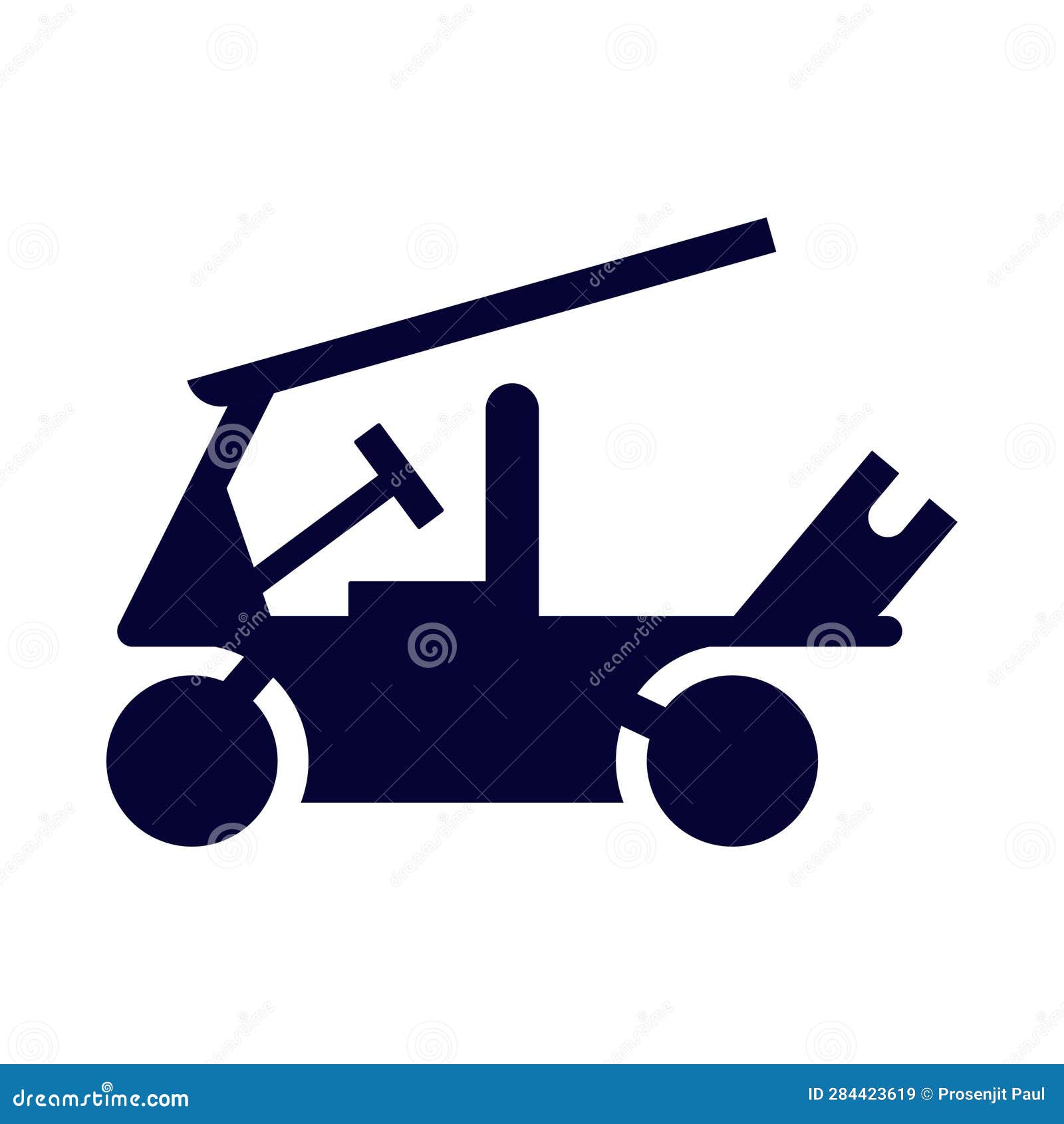 Golf Cart, Golf, Buggy Car, Game Golf Cart Icon Stock Vector ...