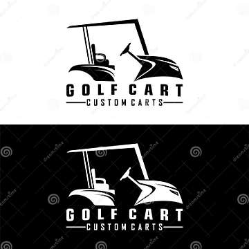 Golf cart logo stock vector. Illustration of isolated - 238914031