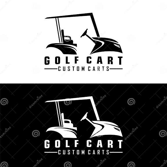 Golf cart logo stock vector. Illustration of isolated - 238914031