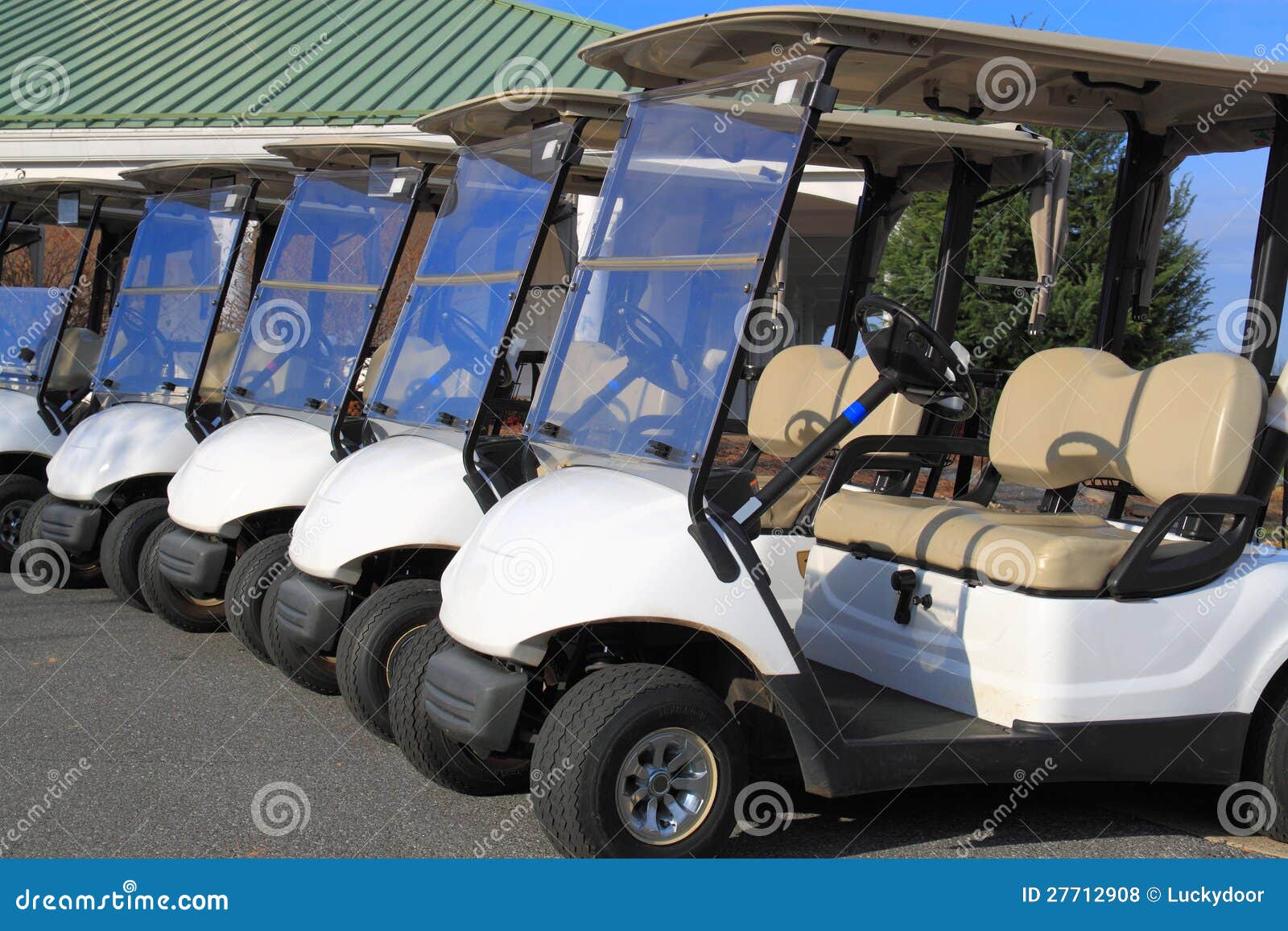 Golf Carts stock photo. Image of rich, golfcart, relax - 27712908