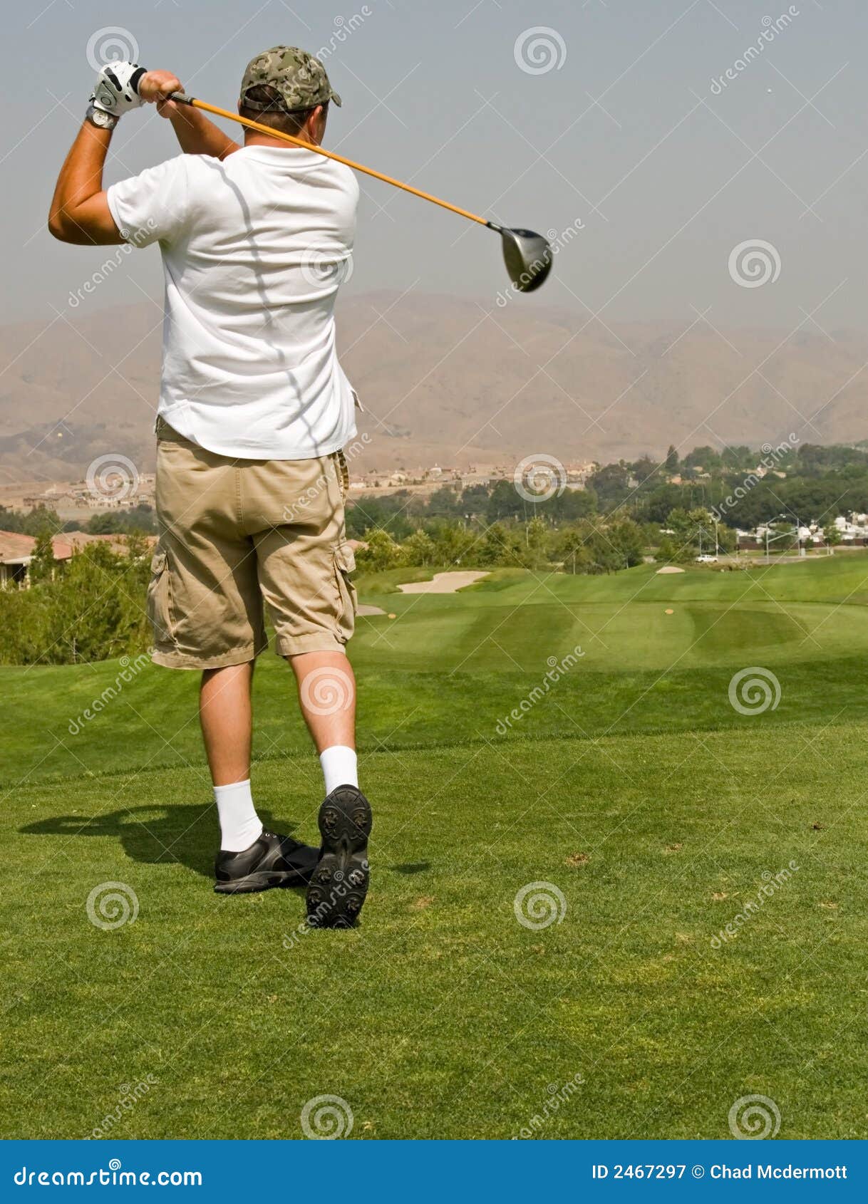 Golf Club Action stock image. Image of golf, golfing, park - 2467297