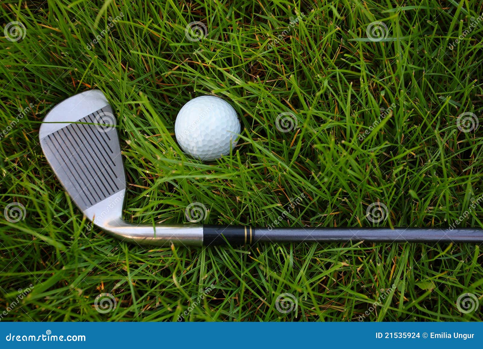 Golf club and ball stock photo. Image of competition - 21535924