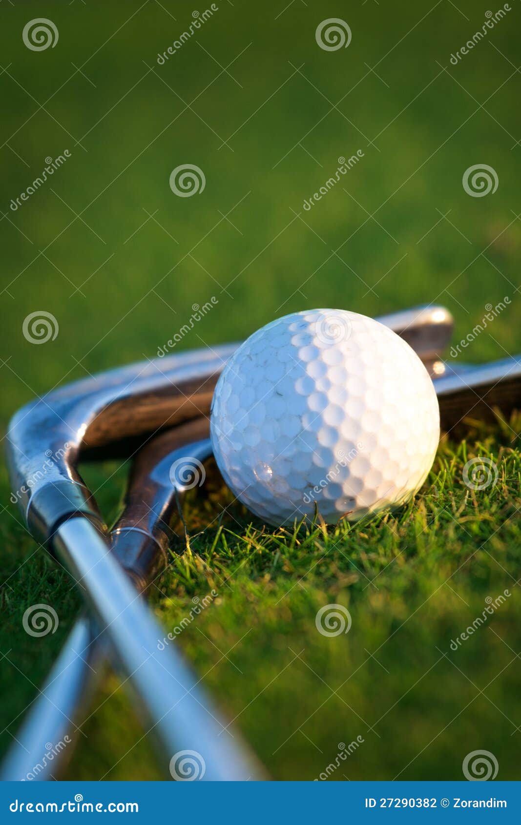 Golf club and ball stock photo. Image of competition - 27290382