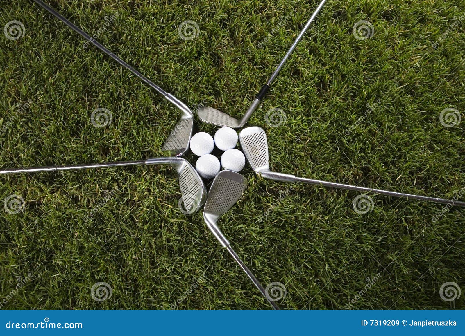 Golf Club with Ball & Drive Stock Image - Image of links, play: 7319209