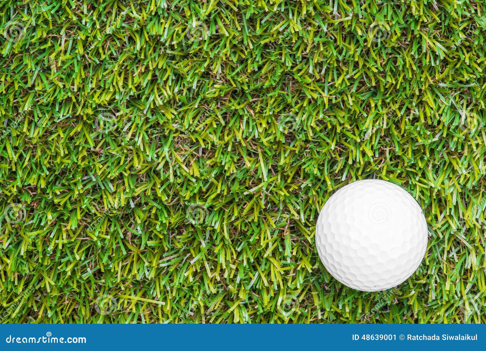 Golf Club and Ball in Grass Stock Image - Image of moody, golfing: 48639001