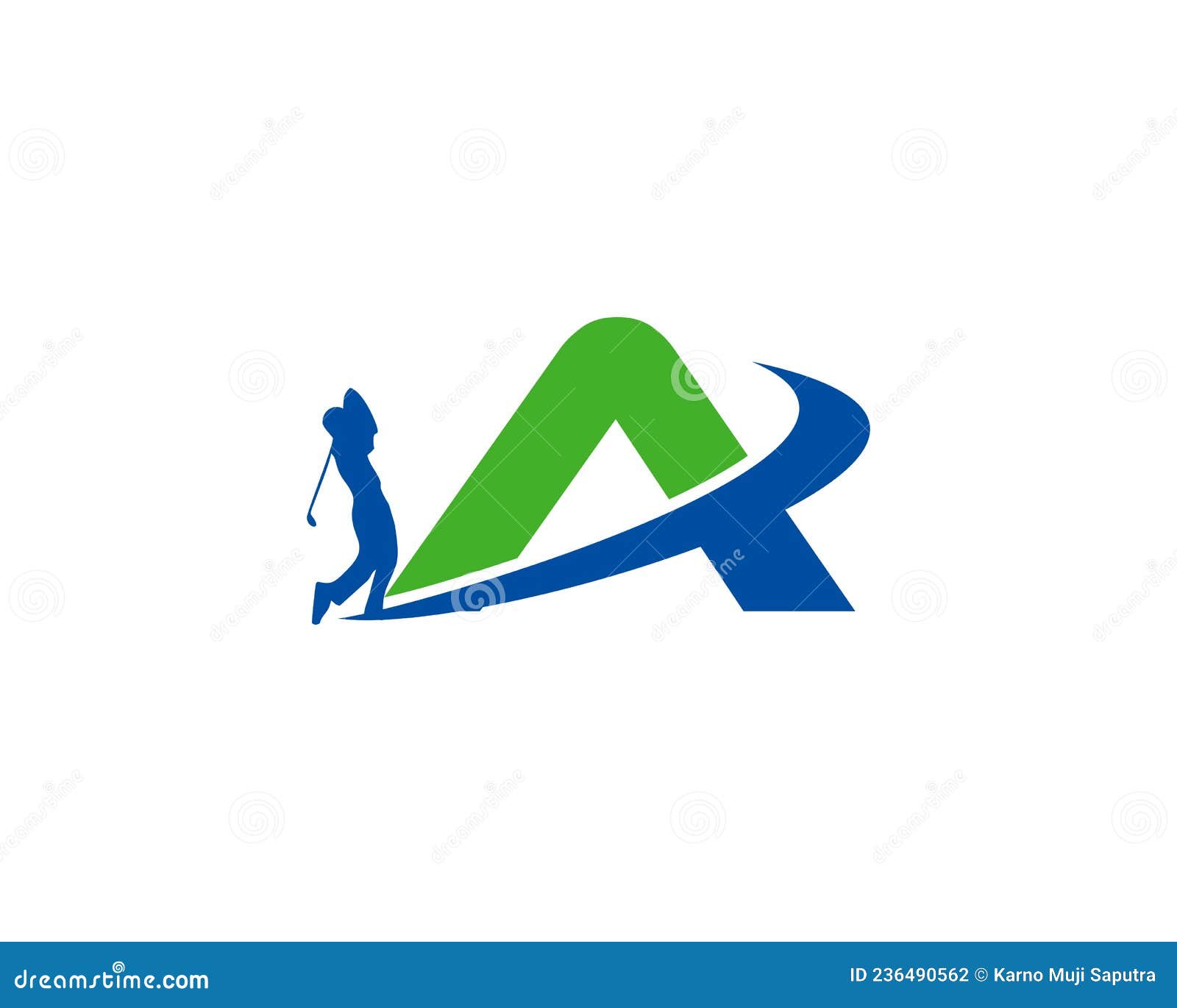 Golf Competition logo stock illustration. Illustration of symbol ...