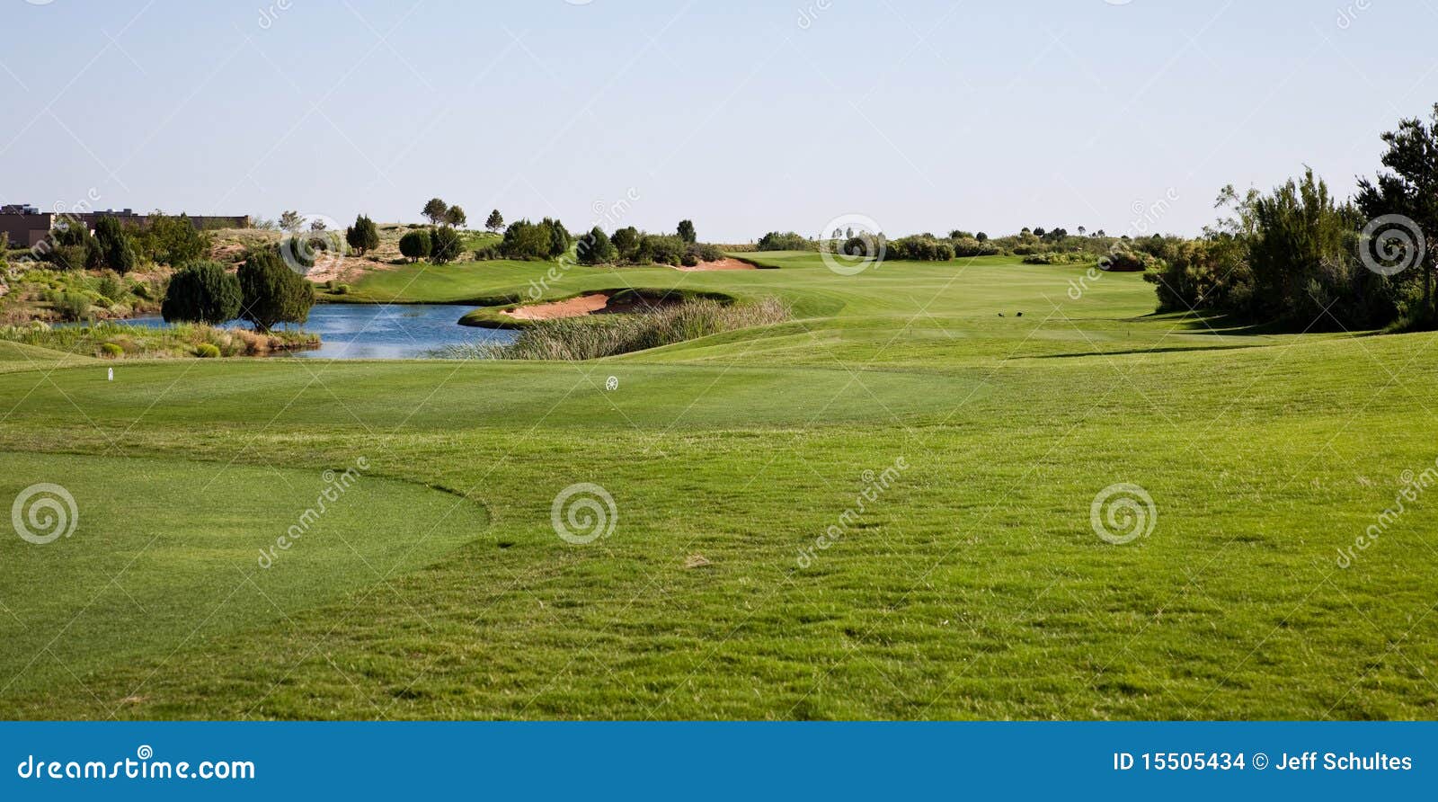 Golf Course stock photo. Image of green, hobby, club - 15505434