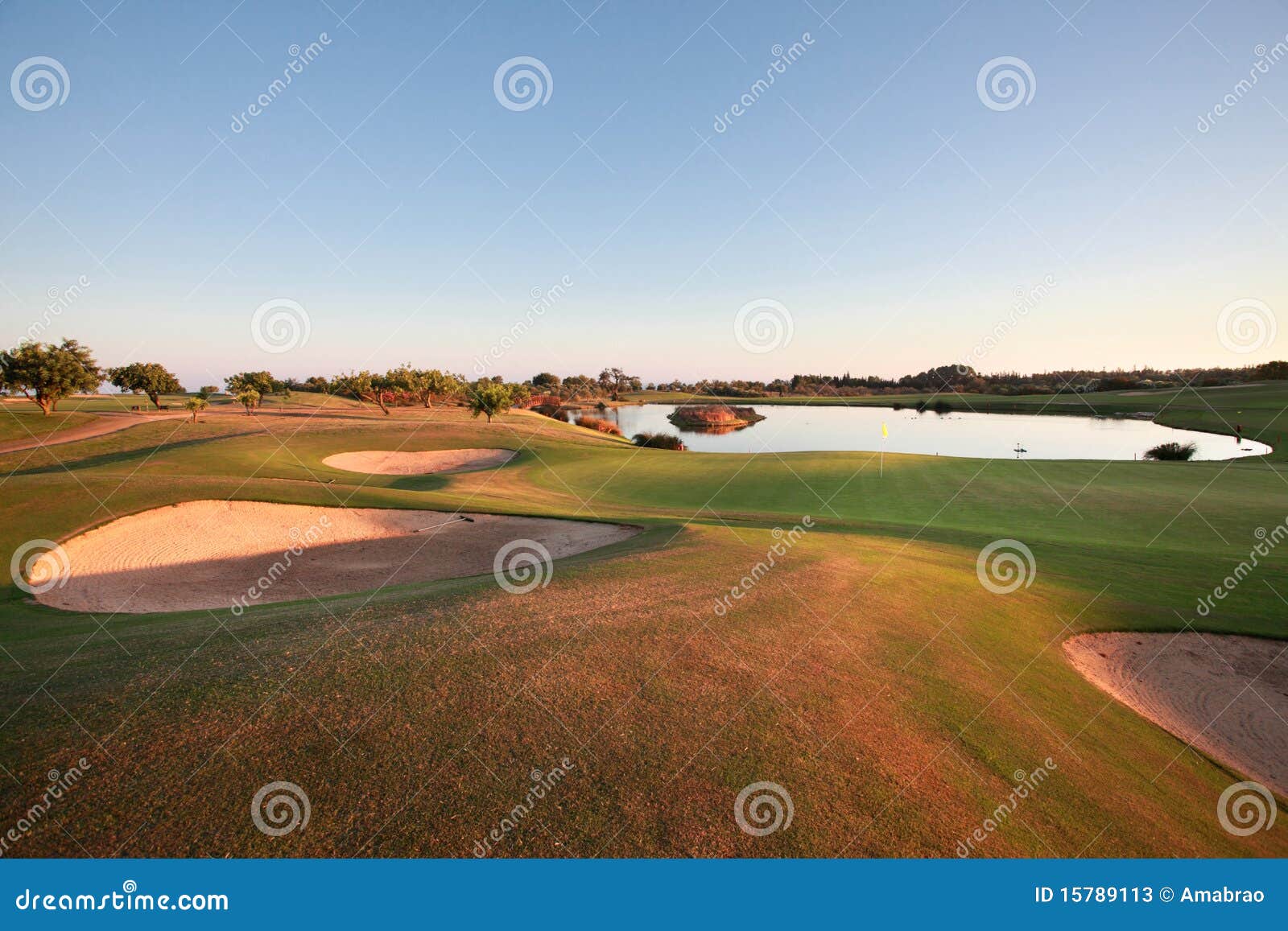 Golf Course stock image. Image of nature, game, leisure - 15789113