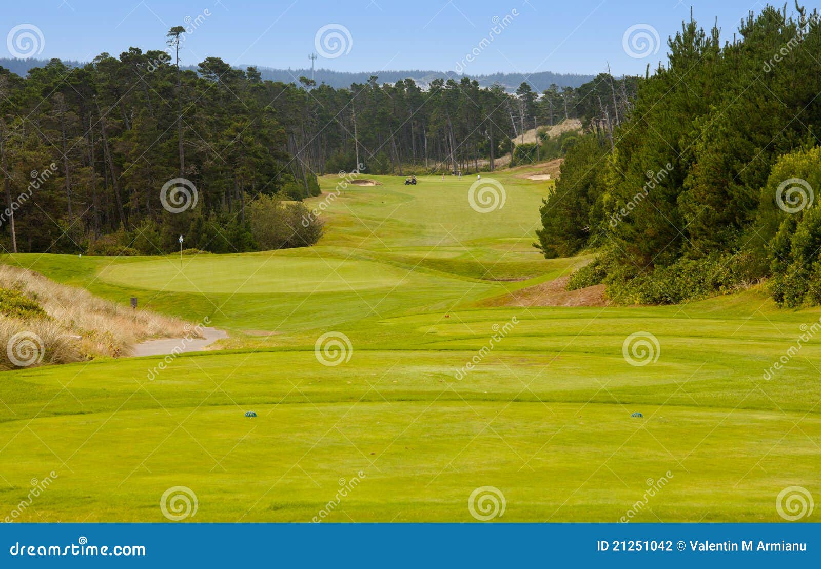 Golf course stock photo. Image of scenic, golf, landscape - 21251042