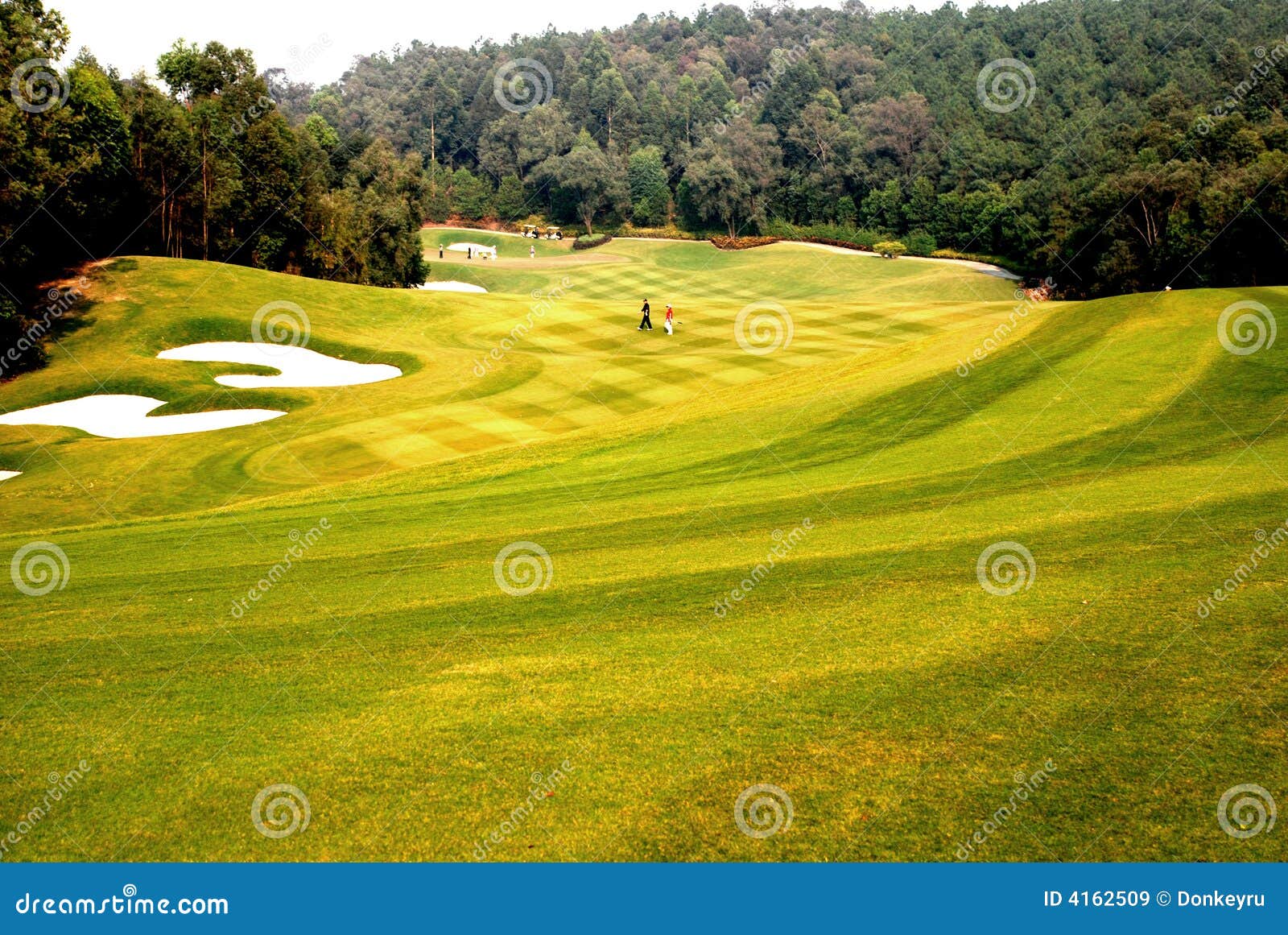 Golf course stock image. Image of recration, seasonal - 4162509
