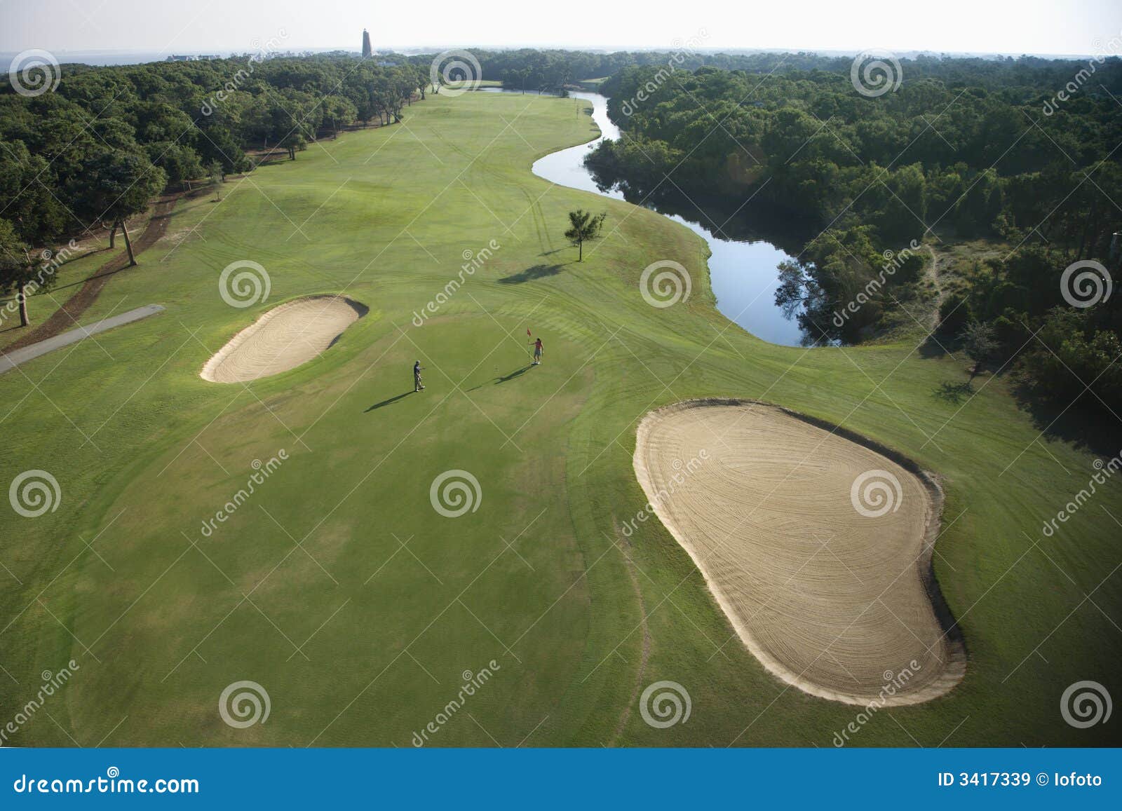 Golf course aerial. stock image. Image of trap, high, 060607c0257 - 3417339